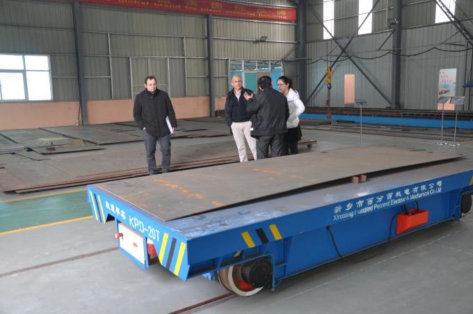 10T Rail Cart Double Flanged Steel Wheels , Mobile Cast Steel Railway ...