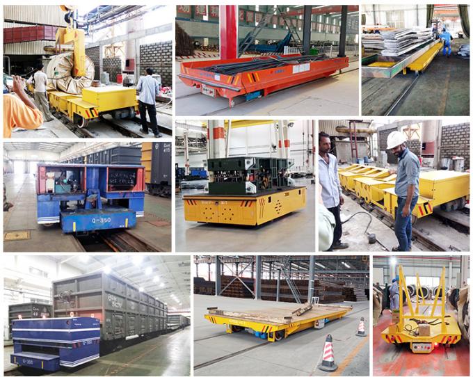 Storage Warehouse Battery Transfer Cart Big Crates Motorized For ...