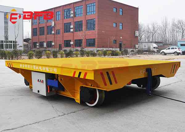 Rail Transport Plc Control Steel Motorized Transfer Trolley