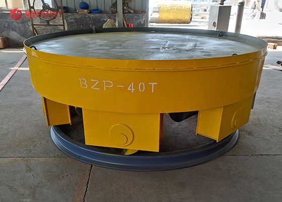 Rotating Industrial Motorized Turntable , Power Plant Automated Turning ...