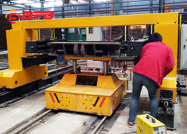 Remote Control Q235 Mold Transfer Cart , 25 Tons Bay To Bay Die Change Cart