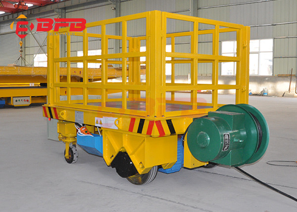 China factory 4 wheel electric motorized cable reel powered rail ...