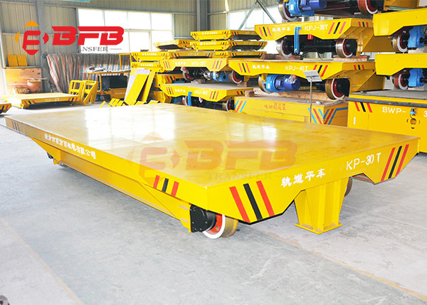 Manual Industrial Cargo Transport Forklift Towing Trolley On Rails Or ...