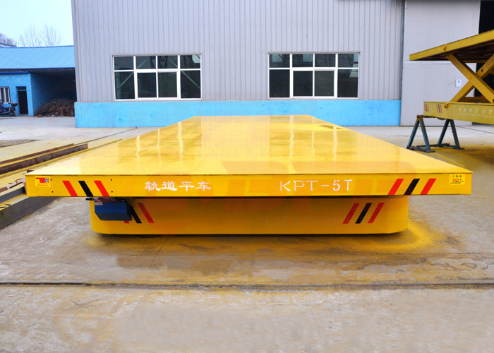 380V Material Motorized Transfer Trolley Customized Color Kpj - 50 Model