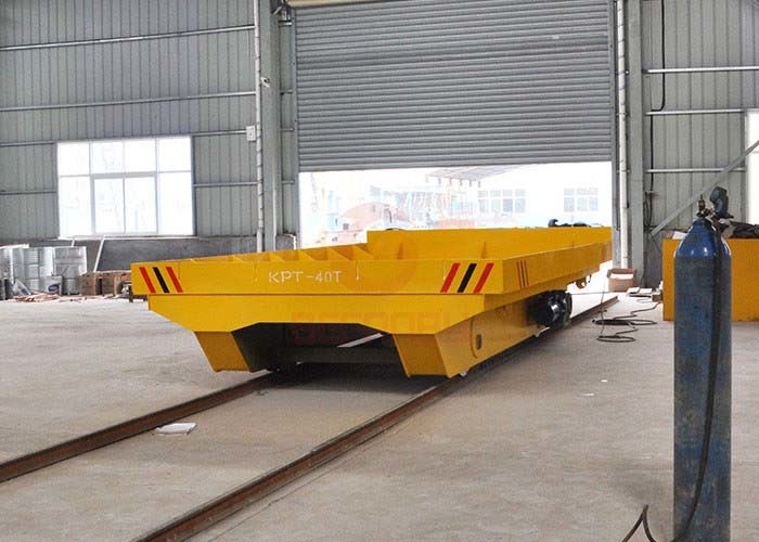 VFD Device Towed Electric Transfer Cart 0 - 20m / Min Running Speed ...