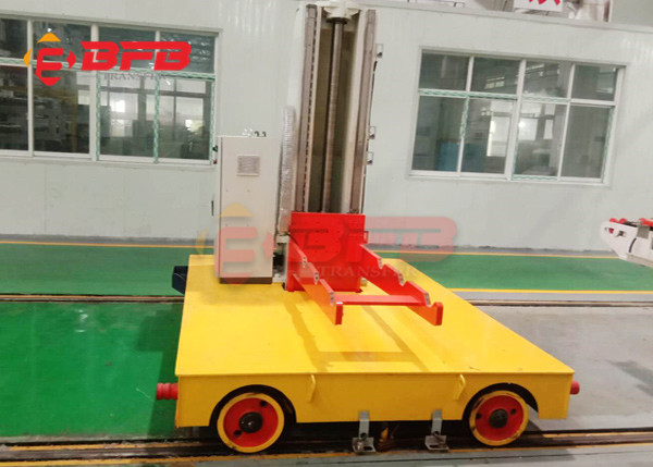 10 Ton AGV Automatic Guided Vehicle Rail Pallet Transport Trolley