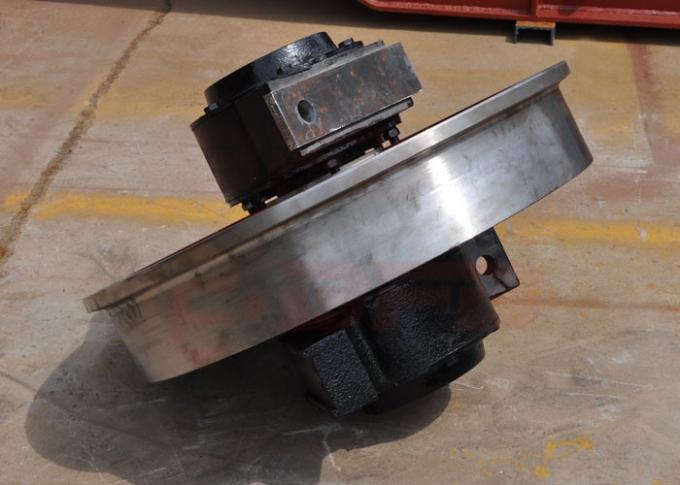 10T Rail Cart Double Flanged Steel Wheels , Mobile Cast Steel Railway ...