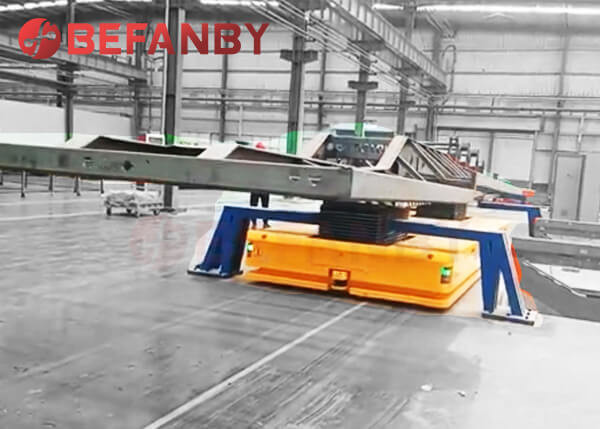 Heavy Duty Omni AGV Automatic Guided Vehicle 75 Ton Payload