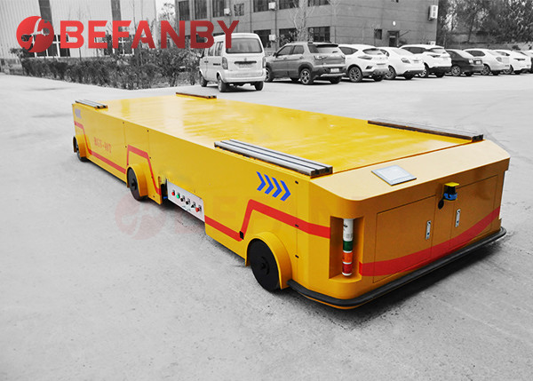 10 Ton AGV Automatic Guided Vehicle Rail Pallet Transport Trolley
