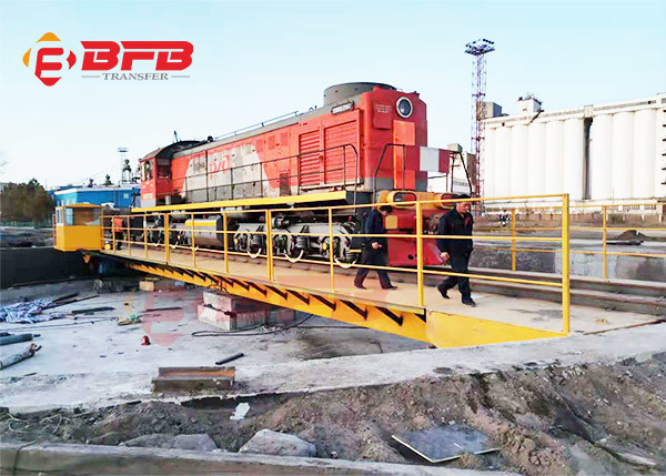 Q235 Train Traverse 90 Degree Locomotive Transfer Table