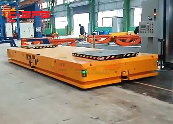 Laser Guide Self Propelled 5T AGV Trackless Transfer Cart