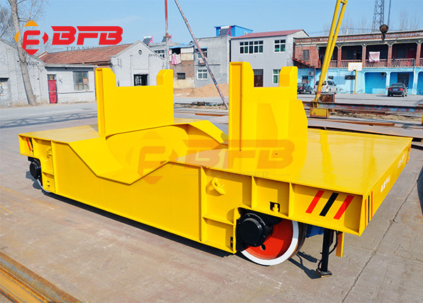 Heat Resistant Battery Driven Rail Ladle Transfer Cart