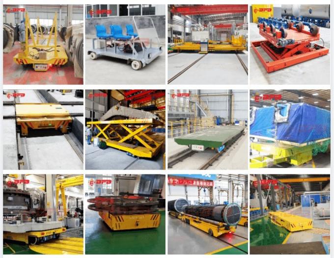 20t Electrical Control Rail Motorized Transfer Trolley